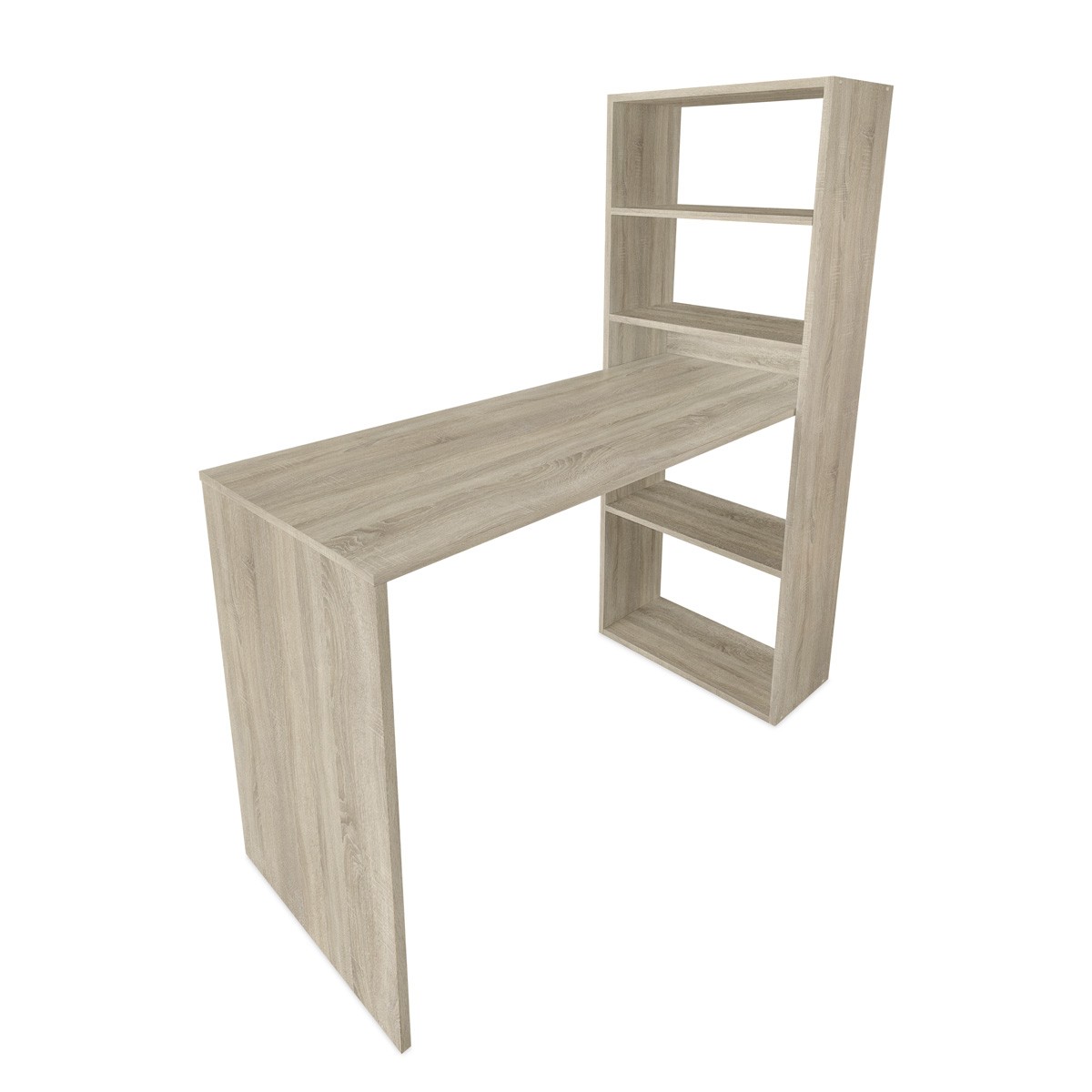 Mesa Escritorio con Estantería Fácil Montaje - Duérmete Online